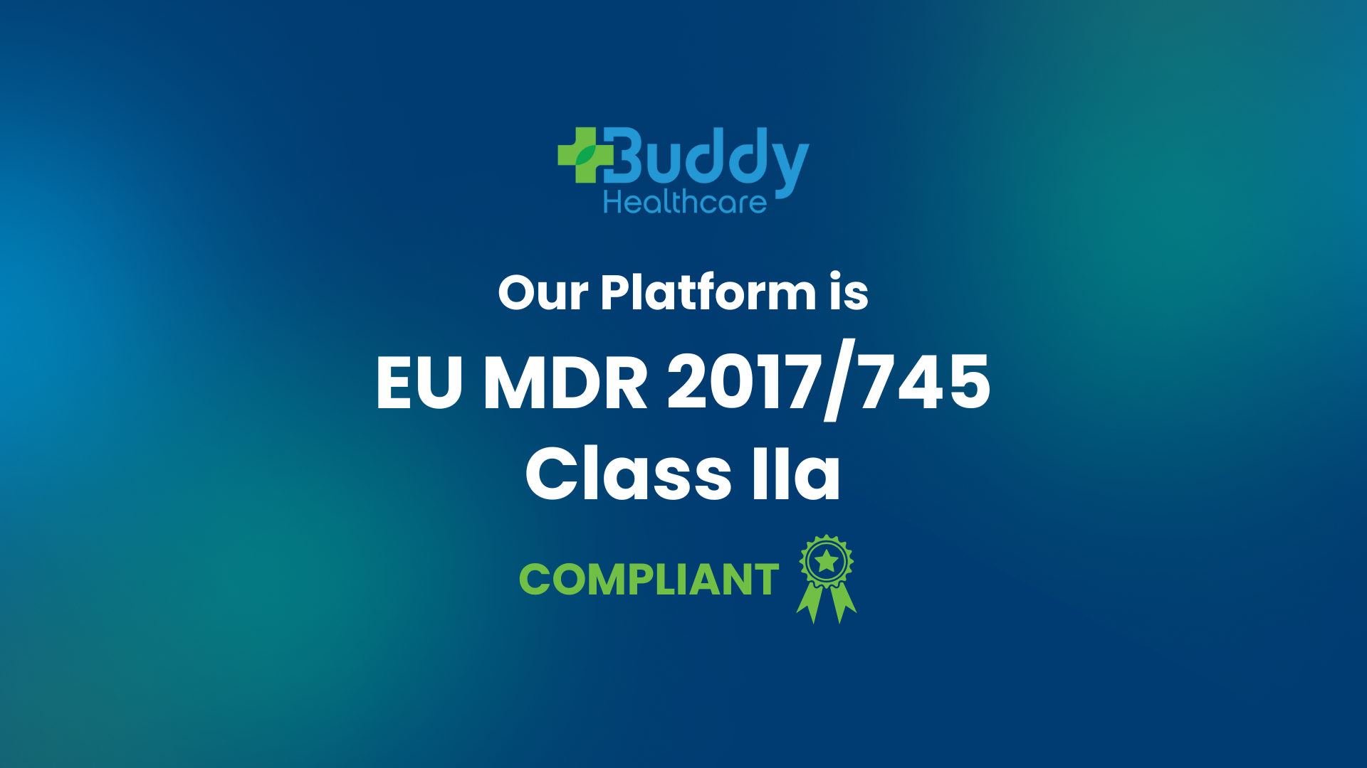 Sustainability - Buddy Healthcare